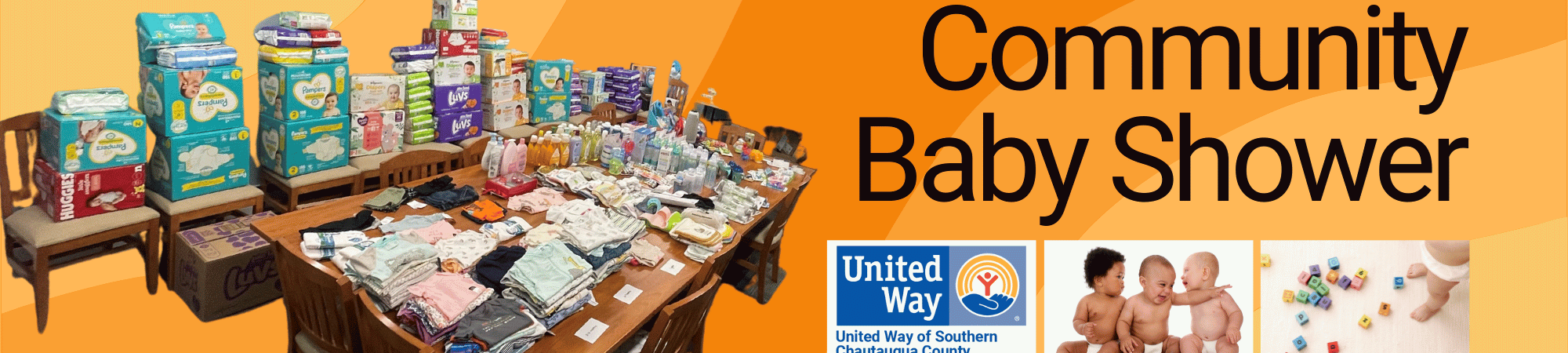 Community Baby Shower | United Way of Southern Chautauqua County